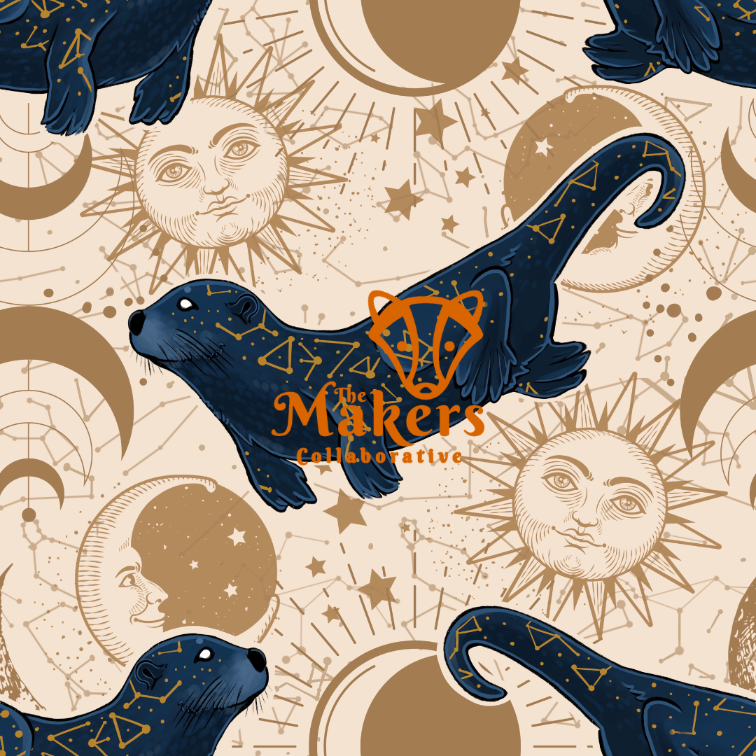 Celestial Otters Tan | The Makers Collaborative