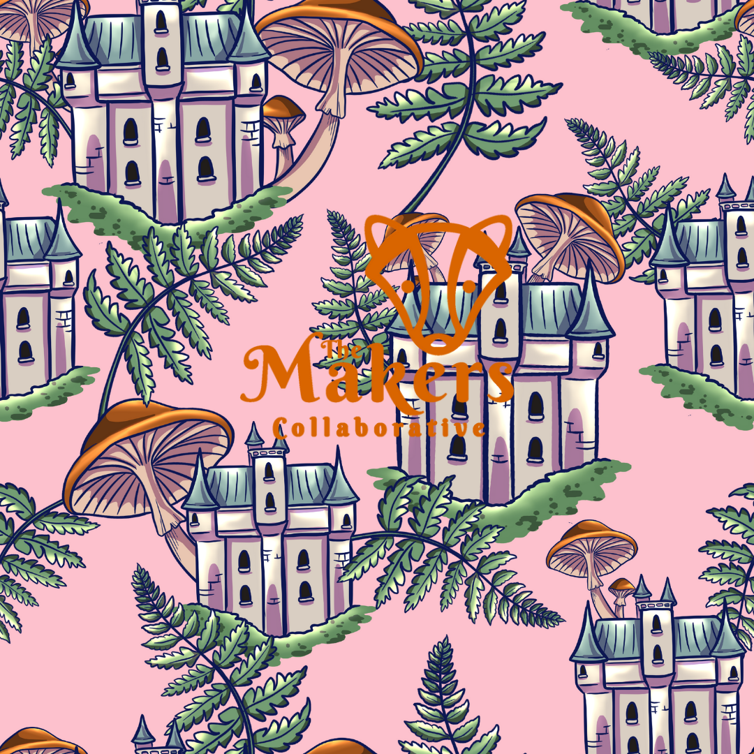 Cryptid coord castles pink | The Makers Collaborative