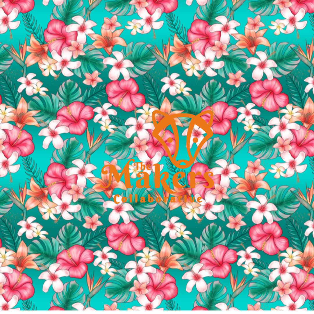 Hawaii Coordinate Blue Background | The Makers Collaborative