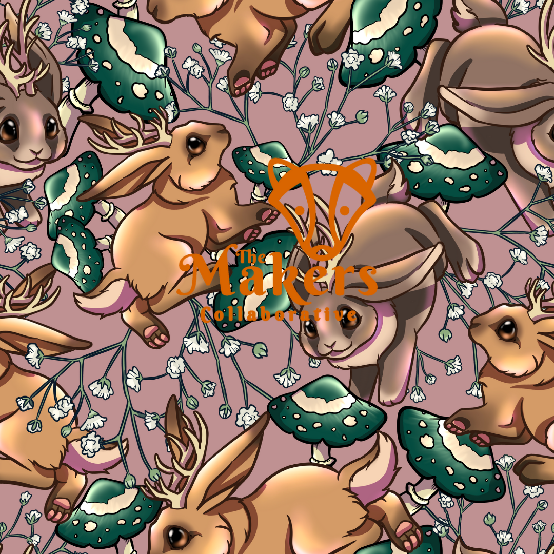 Jackalope pink | The Makers Collaborative