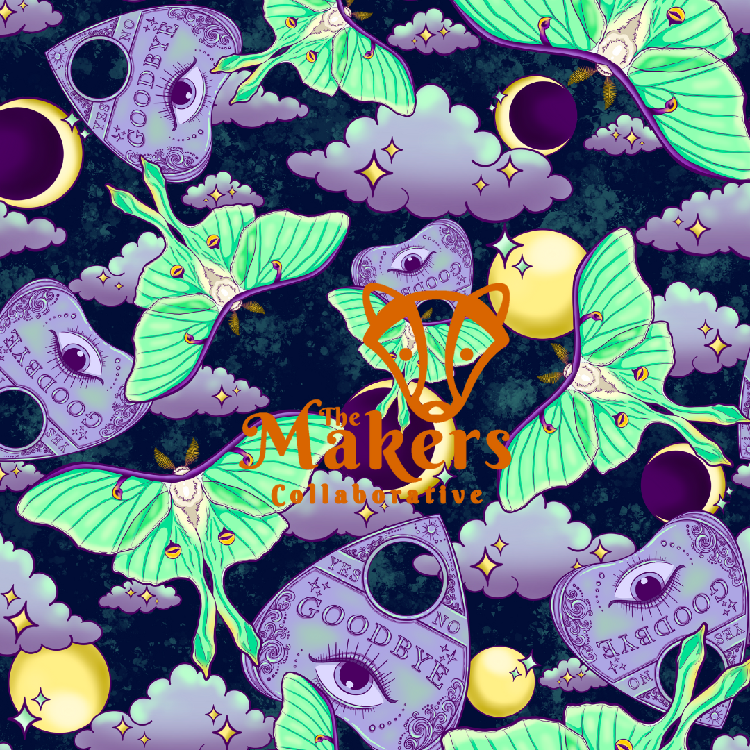 Lunar Moths and Clouds | The Makers Collaborative