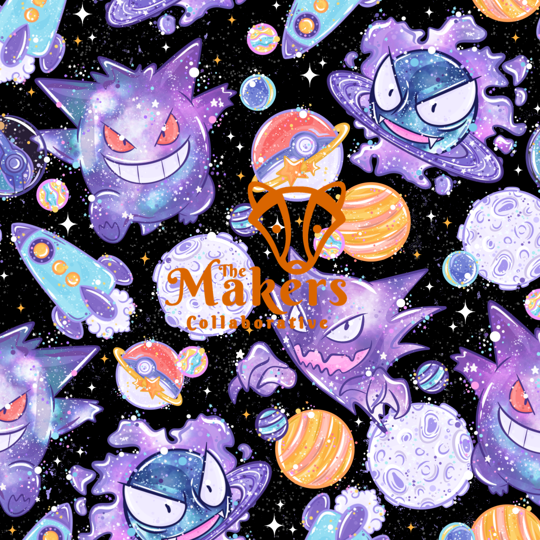 Galaxy Ghosts Black | The Makers Collaborative