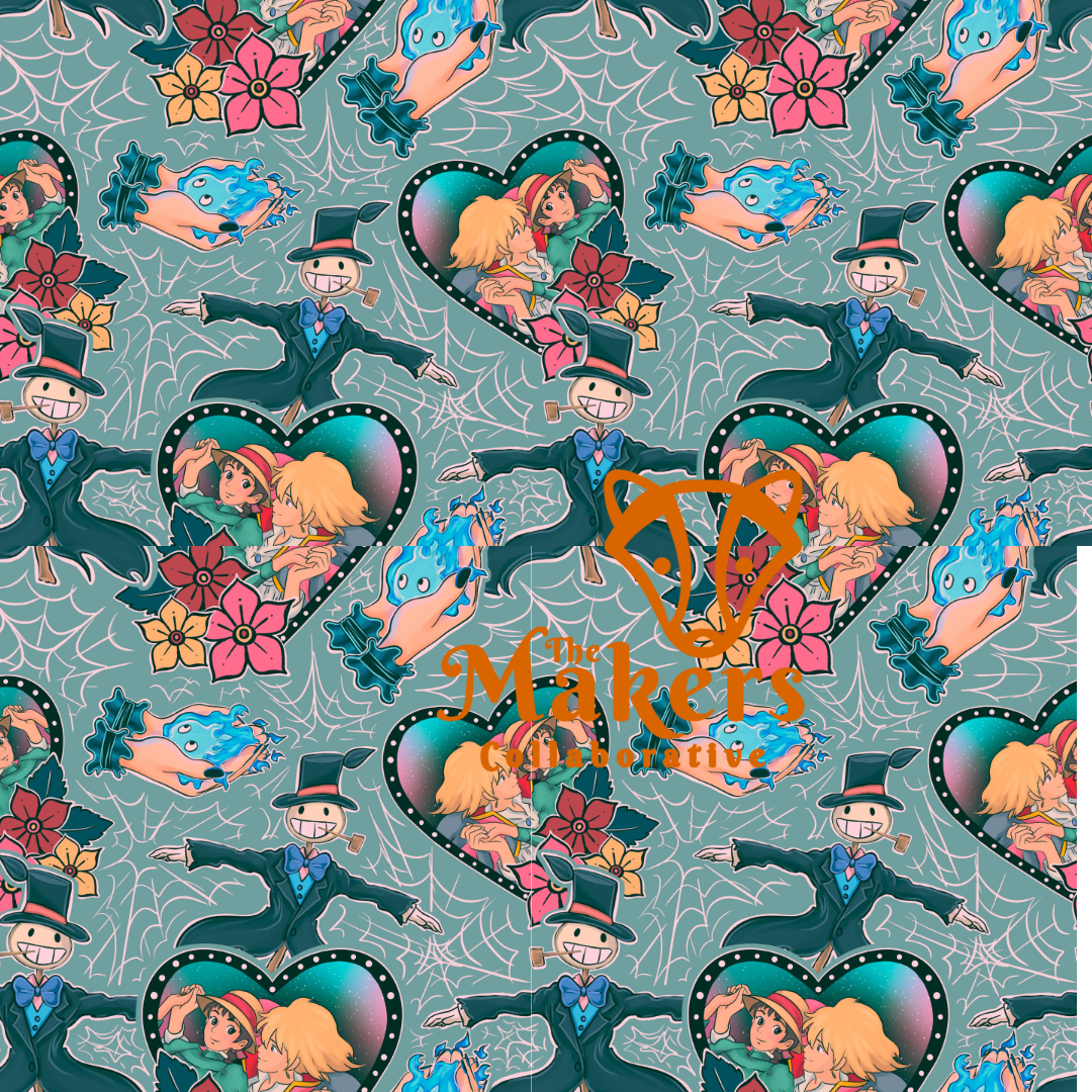 Wizard and Sophie Tattoo Blue | The Makers Collaborative