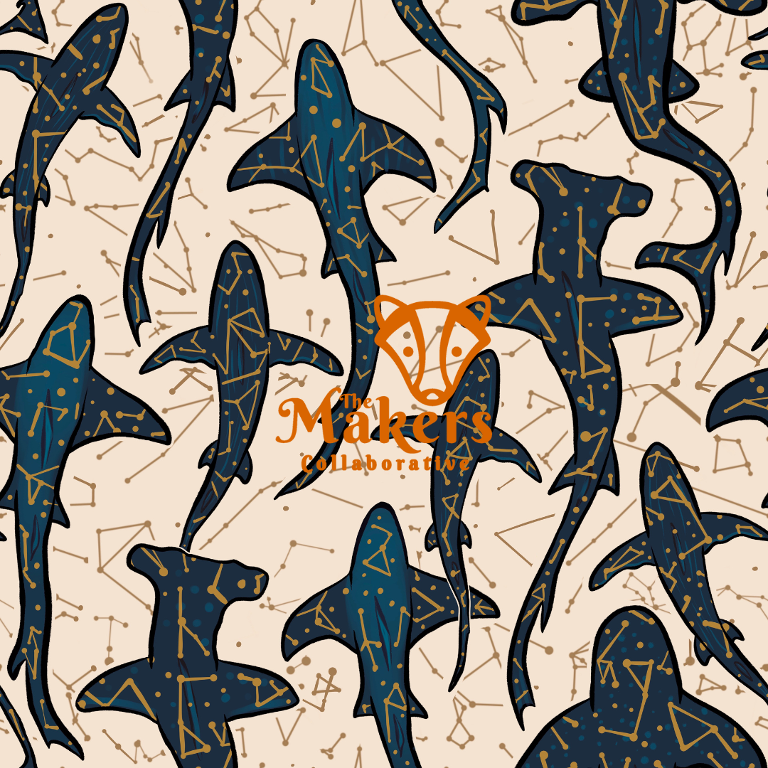 Celestial Shark Pack Tan | The Makers Collaborative