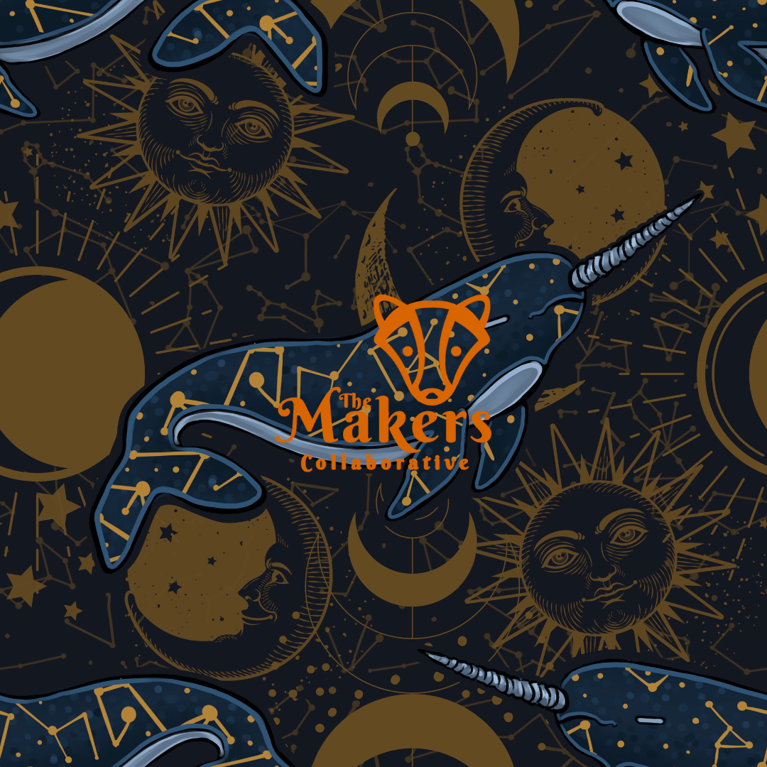 Celestial Narwhal Dark | The Makers Collaborative