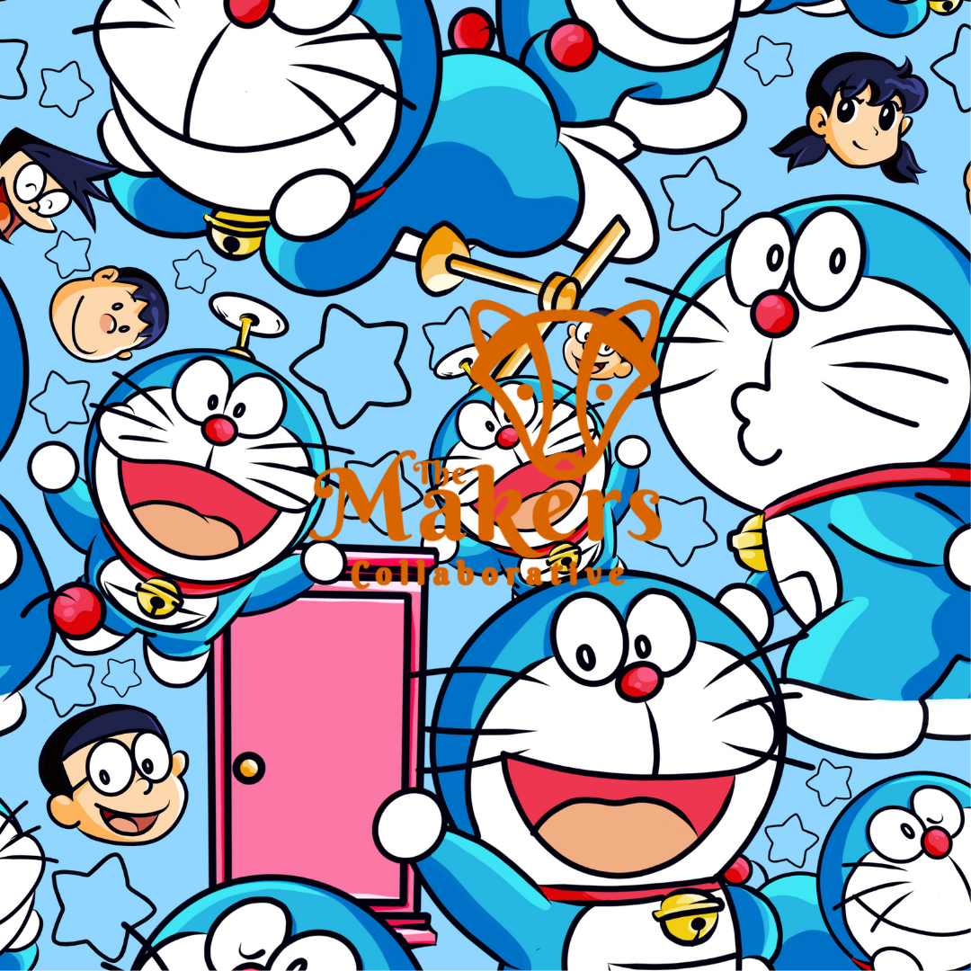 Blue Anime Cat The Makers Collaborative