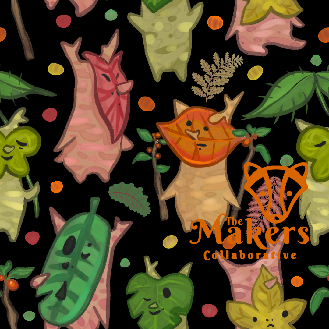 Tree Sprites Black | The Makers Collaborative