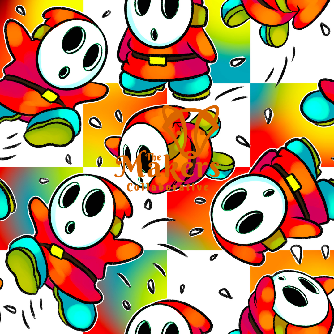 Mask Bois Rainbow Check | The Makers Collaborative