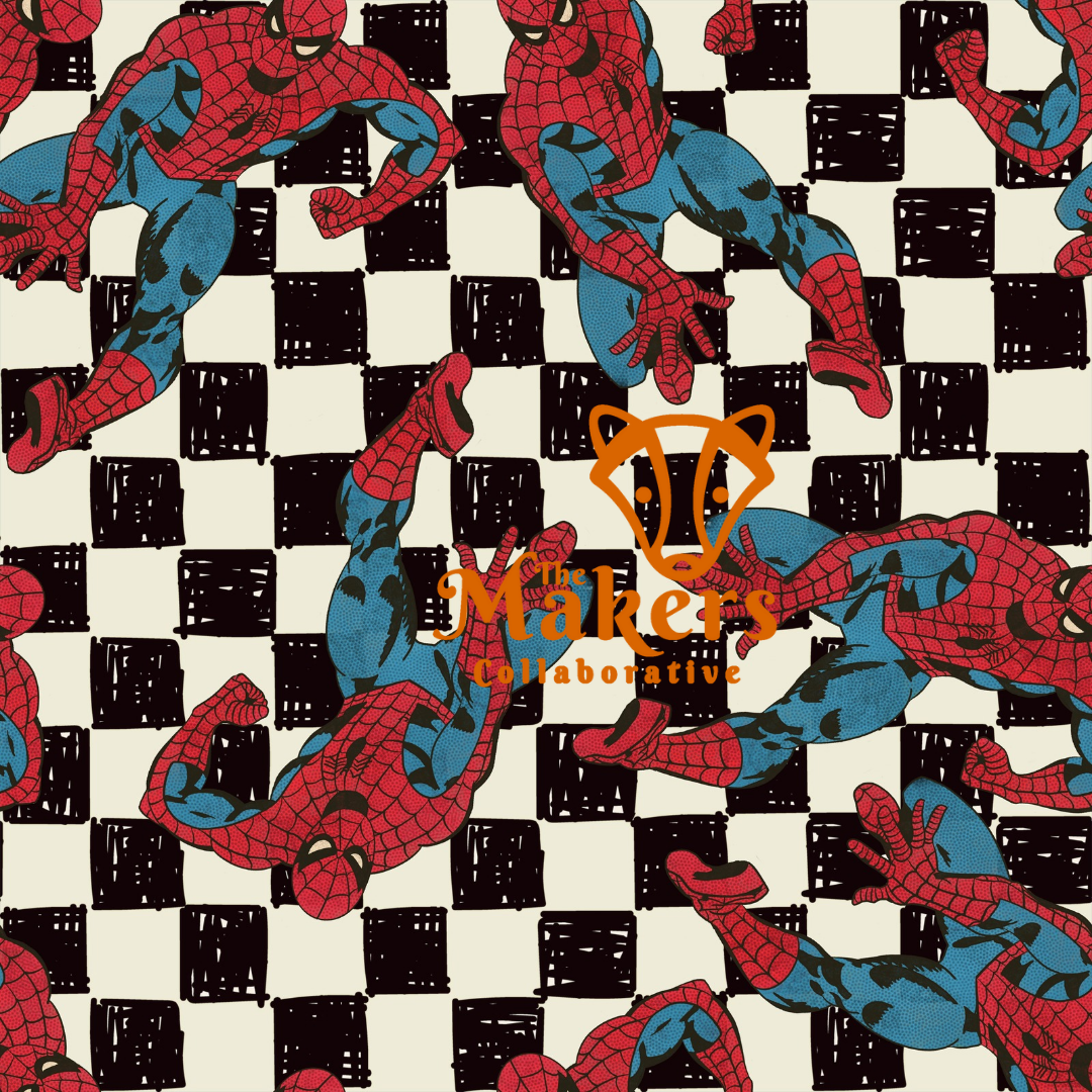 Spider Dark Checks | The Makers Collaborative
