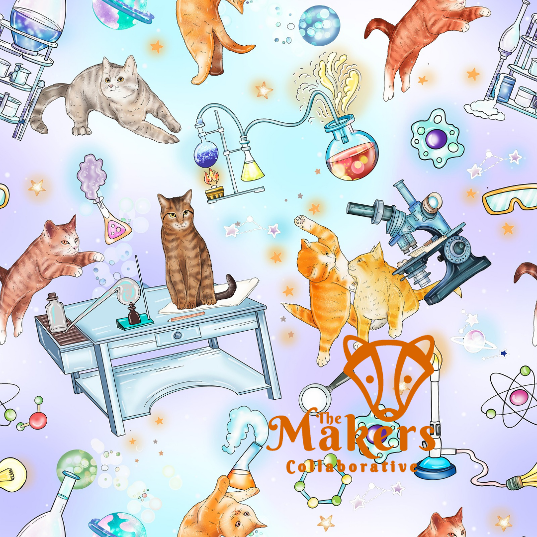 Lab Cats Pastel | The Makers Collaborative