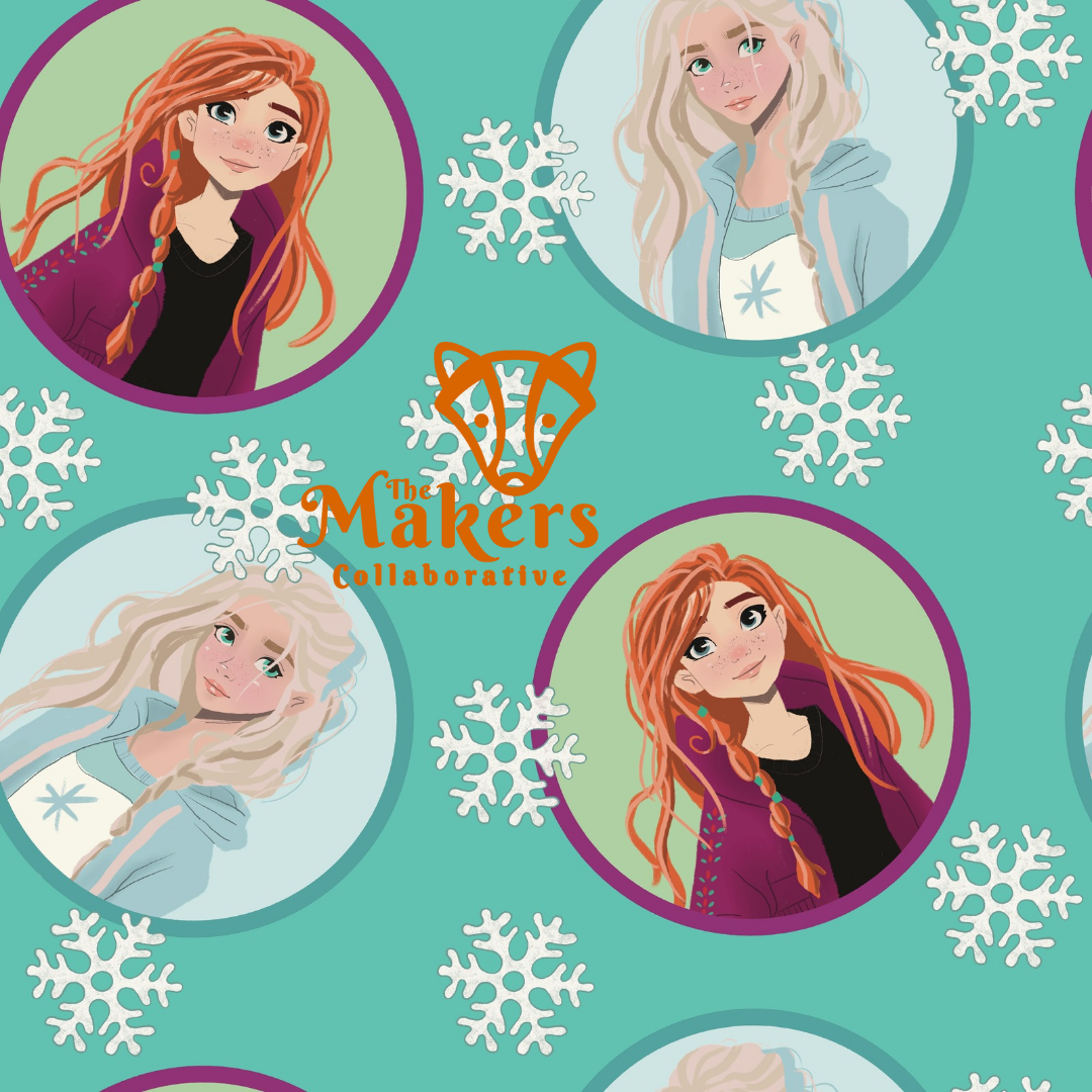 Frozen sisters Teal | The Makers Collaborative